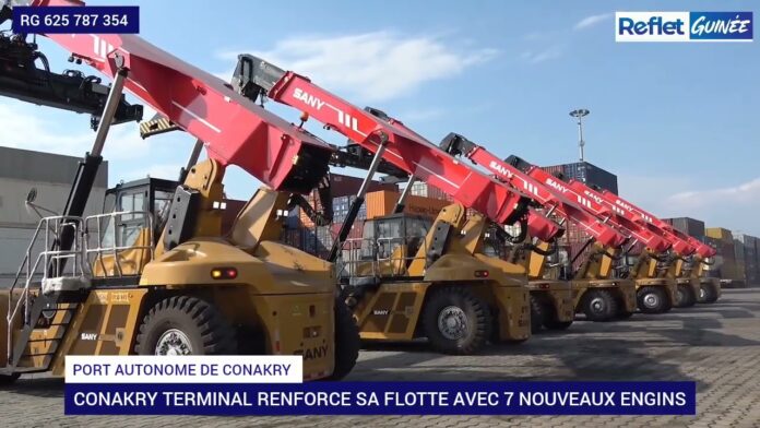 PAC: Conakry Terminal renforce ses capacités avec sept nouveaux engins ...